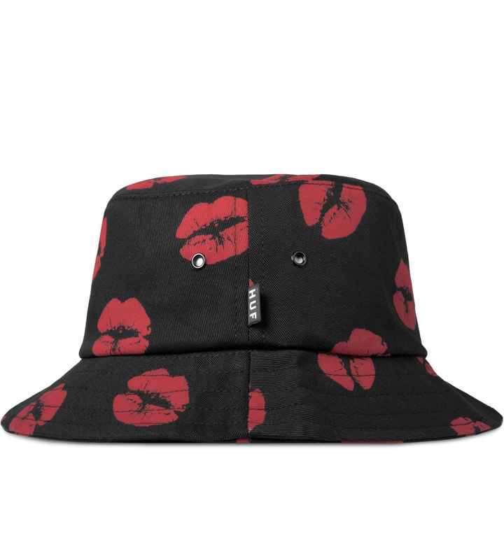 Huf - Black Lips Bucket Hat | HBX - Globally Curated Fashion and ...