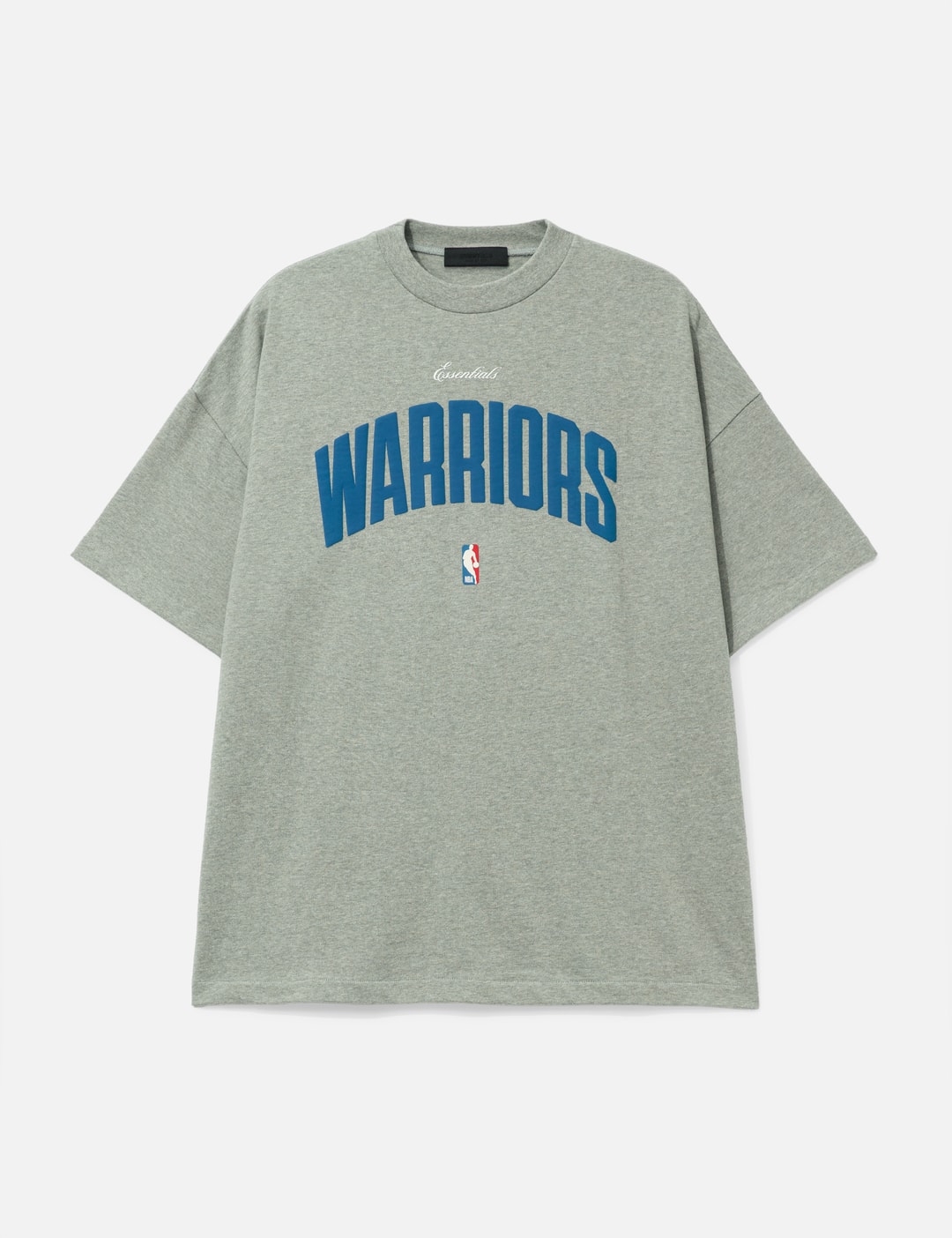 Fear of God Essentials Warriors 90's T-Shirt - Cotton crewneck with NBA ...