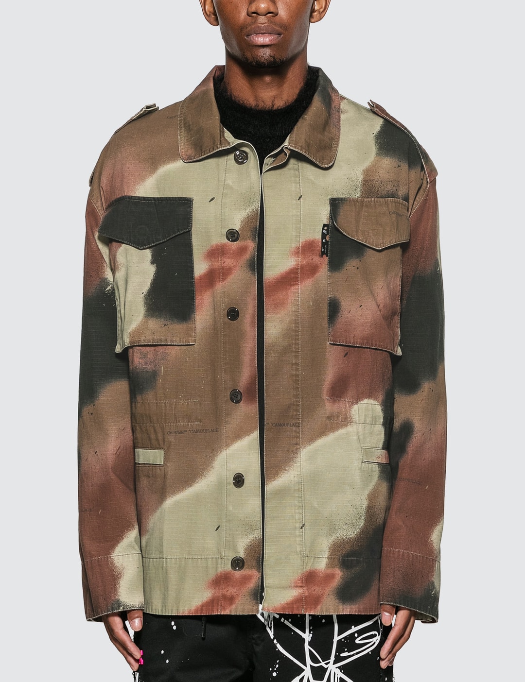 Off-White™ - Camo Arrow Field Jacket | HBX