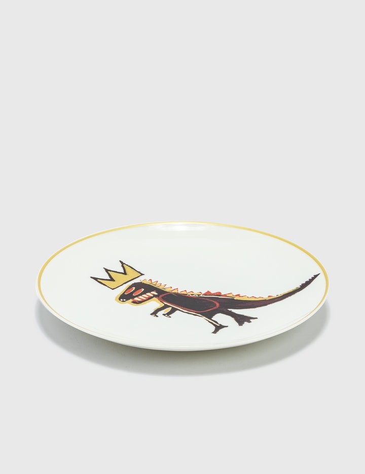 Ligne Blanche - Jean Michel Basquiat God Dragon Plate | HBX - Globally ...