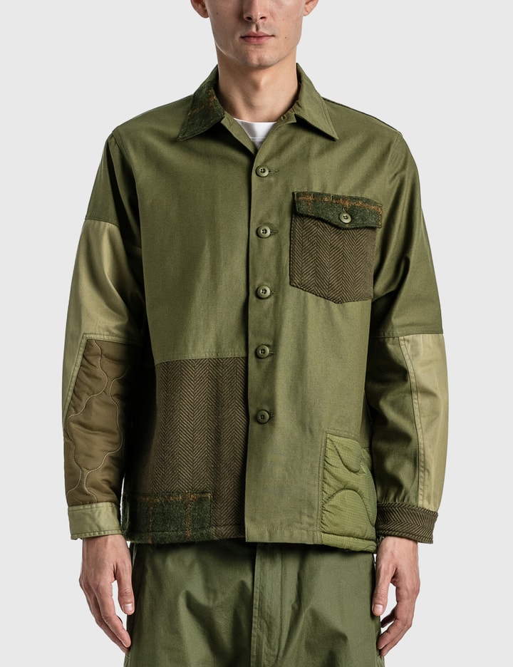 Maharishi - Upcycled Utility Overshirt | HBX - Globally Curated Fashion ...