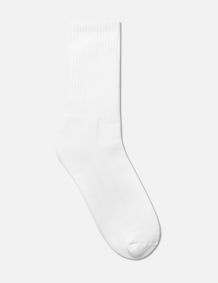 Metalwood Studio - OVAL LOGO CREW SOCK | HBX - Globally Curated Fashion ...