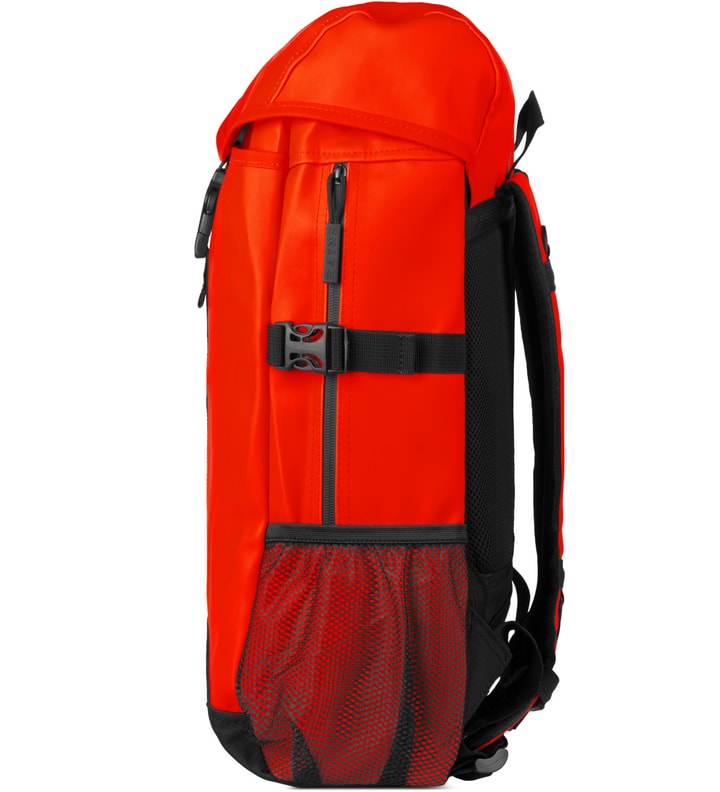 Rains - Orange Runner Backpack | HBX - Globally Curated Fashion and ...