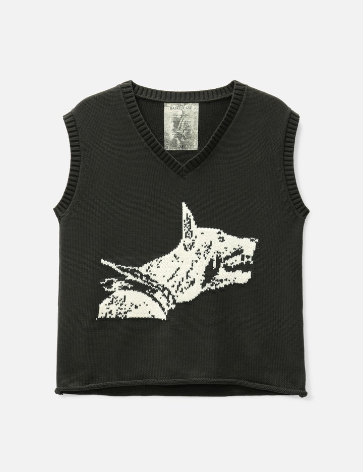 Basketcase - Raw College Knit Vest | HBX - HYPEBEAST 為您搜羅全球潮流時尚品牌