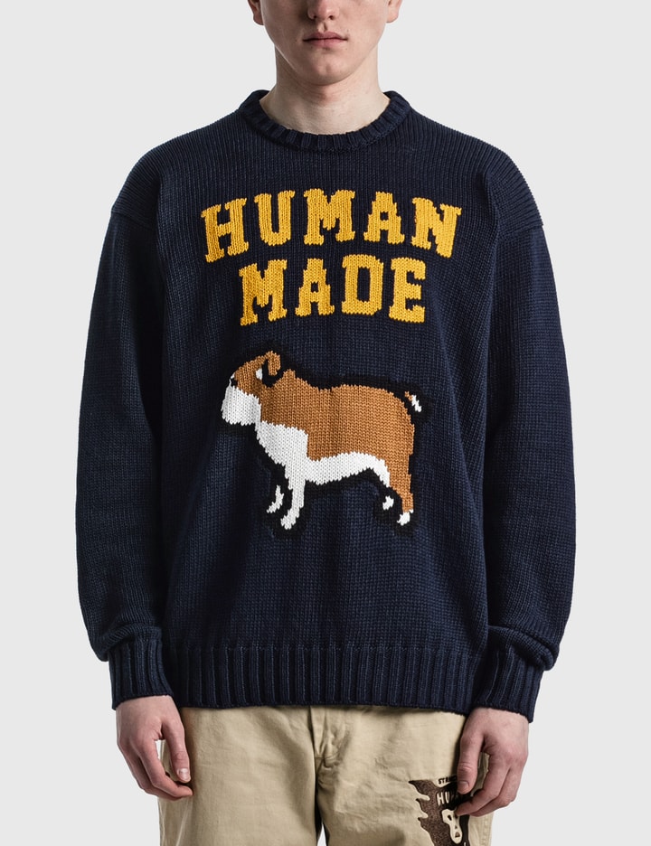 Human Made - Cotton Knit Sweater | HBX - Globally Curated Fashion and ...