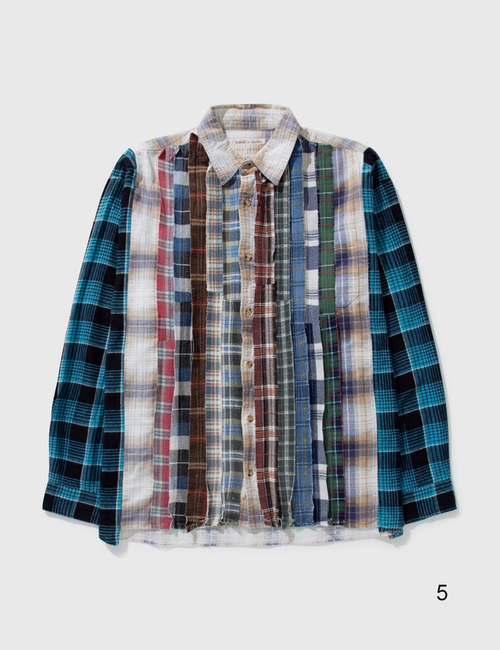 Needles - Flannel Shirt | HBX - Globally Curated Fashion and Lifestyle ...