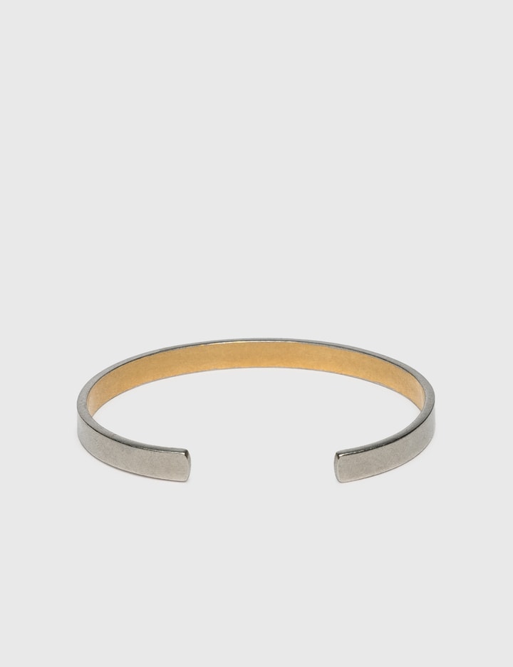 Maison Margiela - Logo Cuff Bracelet | HBX - Globally Curated Fashion ...