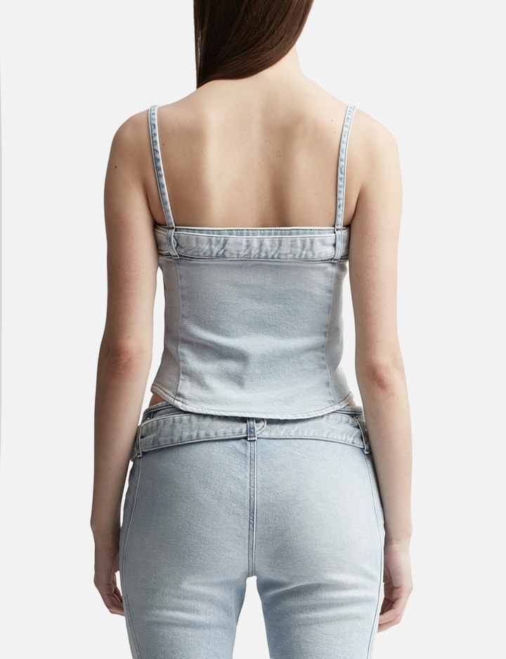 Diesel - De-Lucy-S Cropped Denim Top | HBX