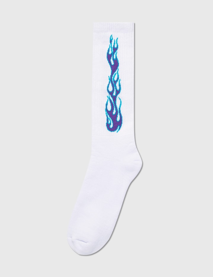 Palm Angels - Flames Socks | HBX - Globally Curated Fashion and ...