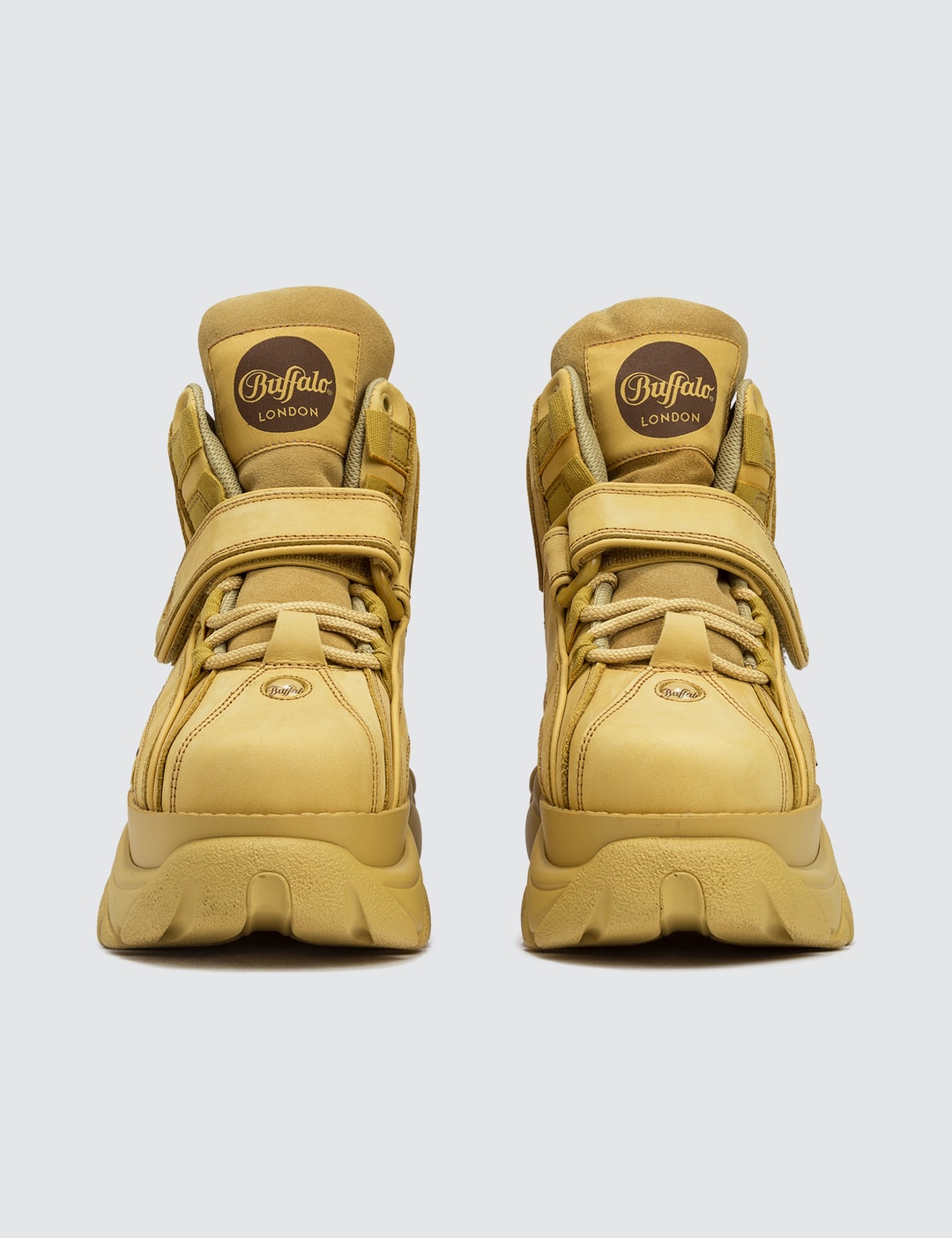 Buffalo London - Buffalo Classic High Top Platform Sneakers | HBX ...