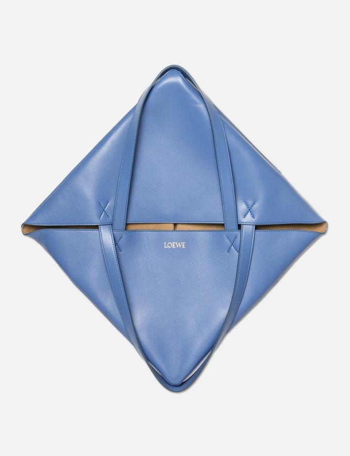 Loewe - Large Puzzle Fold Tote In Shiny Calfskin | HBX - Globally ...
