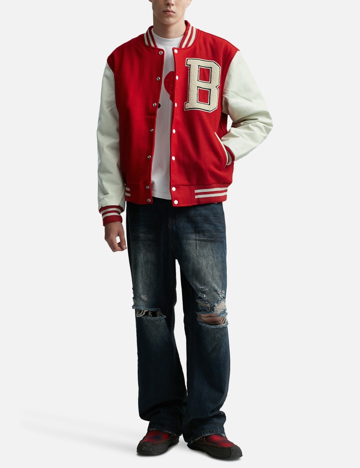 Basketcase - Kitty Letterman Jacket | HBX