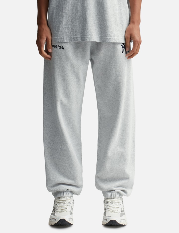 Sporty & Rich - Yankees Serif Sweatpants | HBX - Globally Curated ...