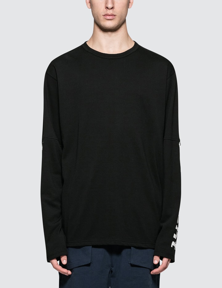 uniform experiment - Turn Up Sleeve Sweatshirt | HBX - Globally Curated ...