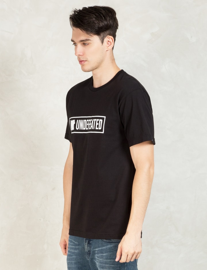Undefeated - Black Outline T-Shirt | HBX - Globally Curated Fashion and ...