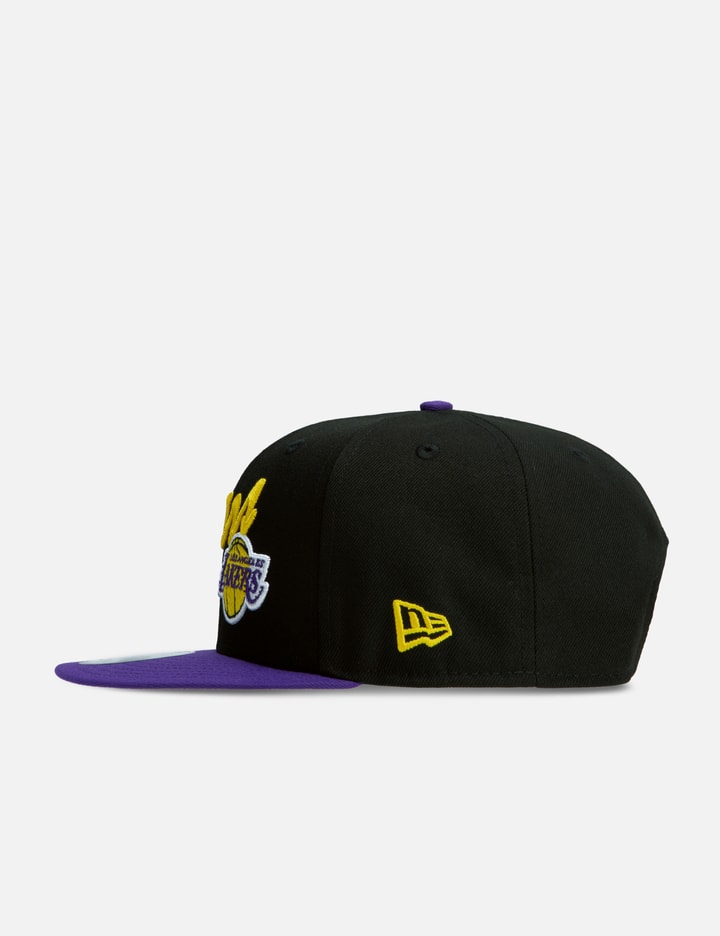 New Era - NBA Vintage Script Los Angeles Lakers 9Fifty Cap | HBX