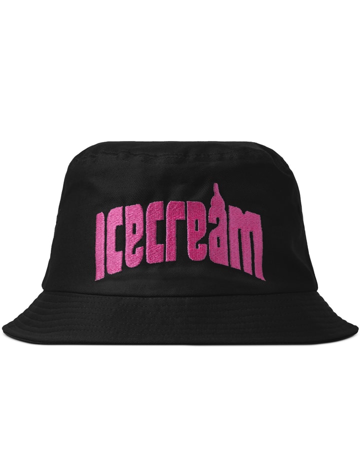 Icecream - Black ICECREAM Arch Logo Bucket Hat | HBX