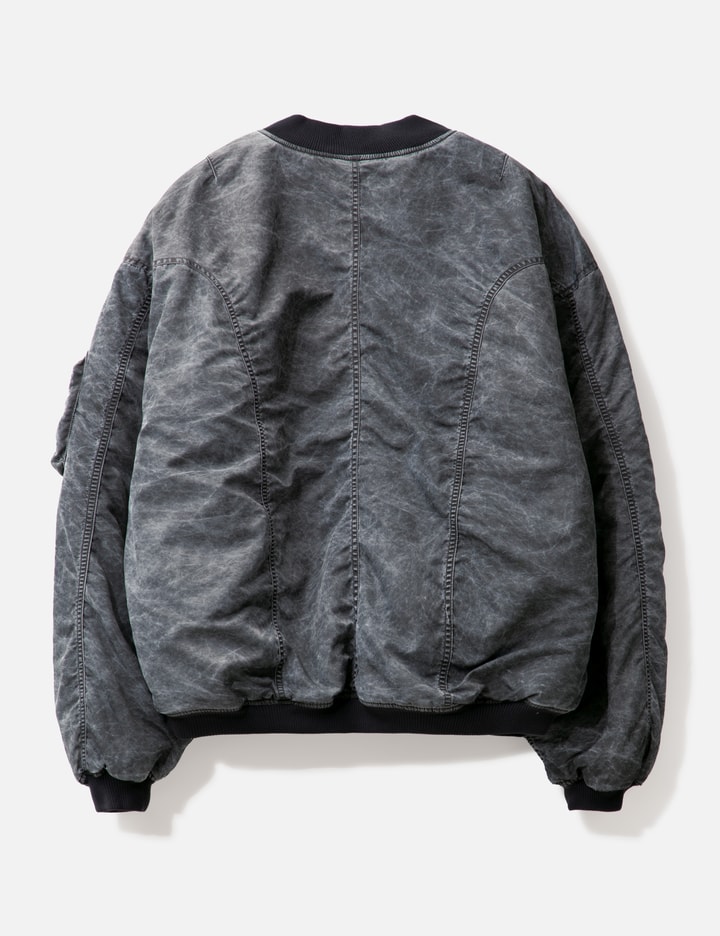 GRAILZ - RIPPLE WASHED MA-1 JACKET | HBX