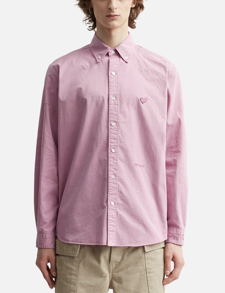 Human Made - Pigment Dyed BD Long Sleeve Shirt | HBX - Globally Curated ...