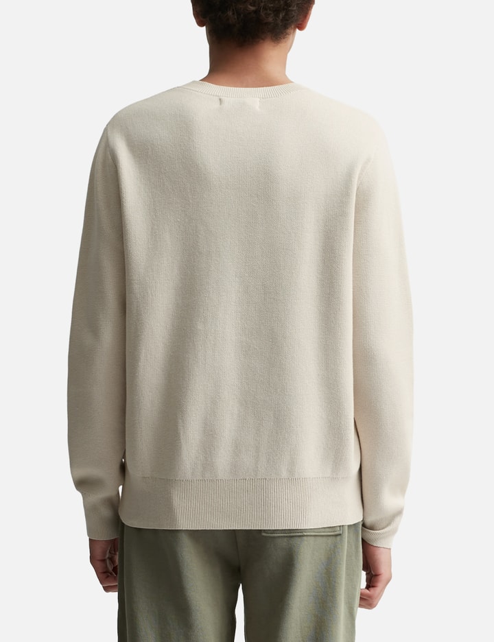 Museum of Peace & Quiet - NATURAL JACQUARD KNIT SWEATER | HBX