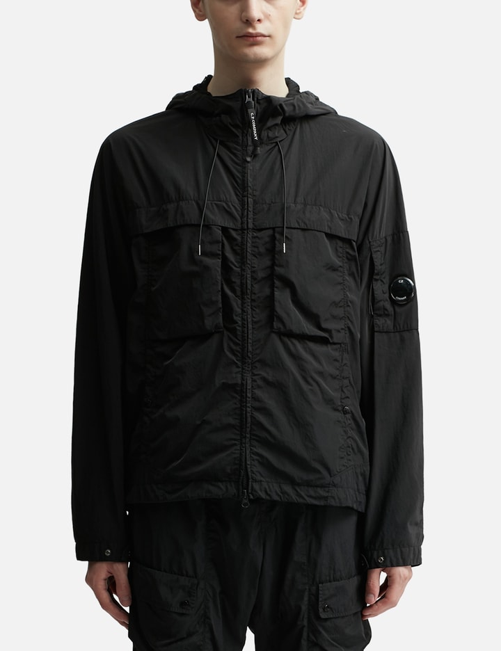 C.P. Company - CHROME-R HOODED JACKET | HBX - Globally Curated Fashion and Lifestyle by Hypebeast