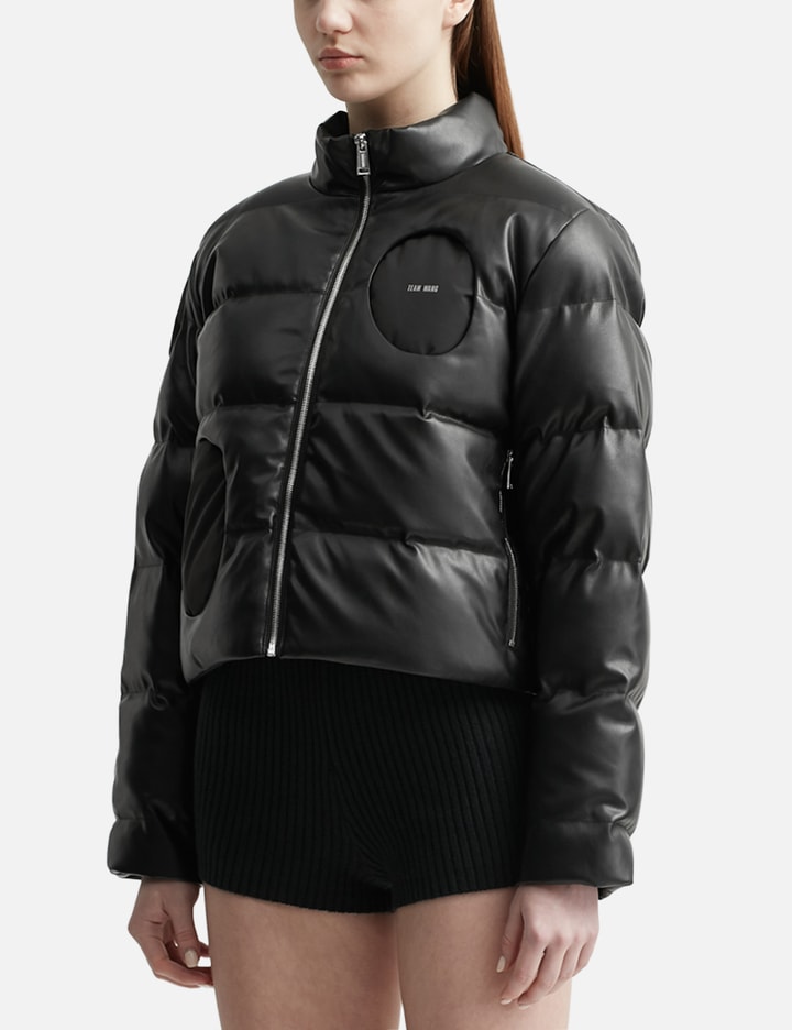 Team Wang - TEAM WANG DESIGN BALLOON FAUX LEATHER DOWN JACKET | HBX ...