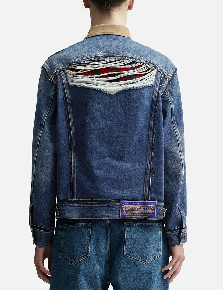 Maison Margiela - Pendleton Denim Jacket | HBX