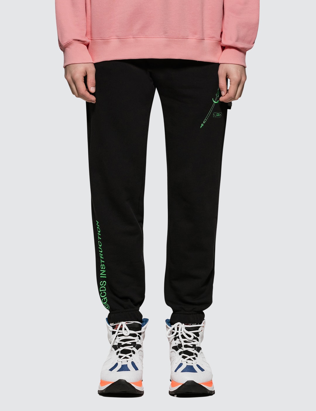 GCDS - Instruction Pants | HBX - Globally Curated Fashion and Lifestyle ...