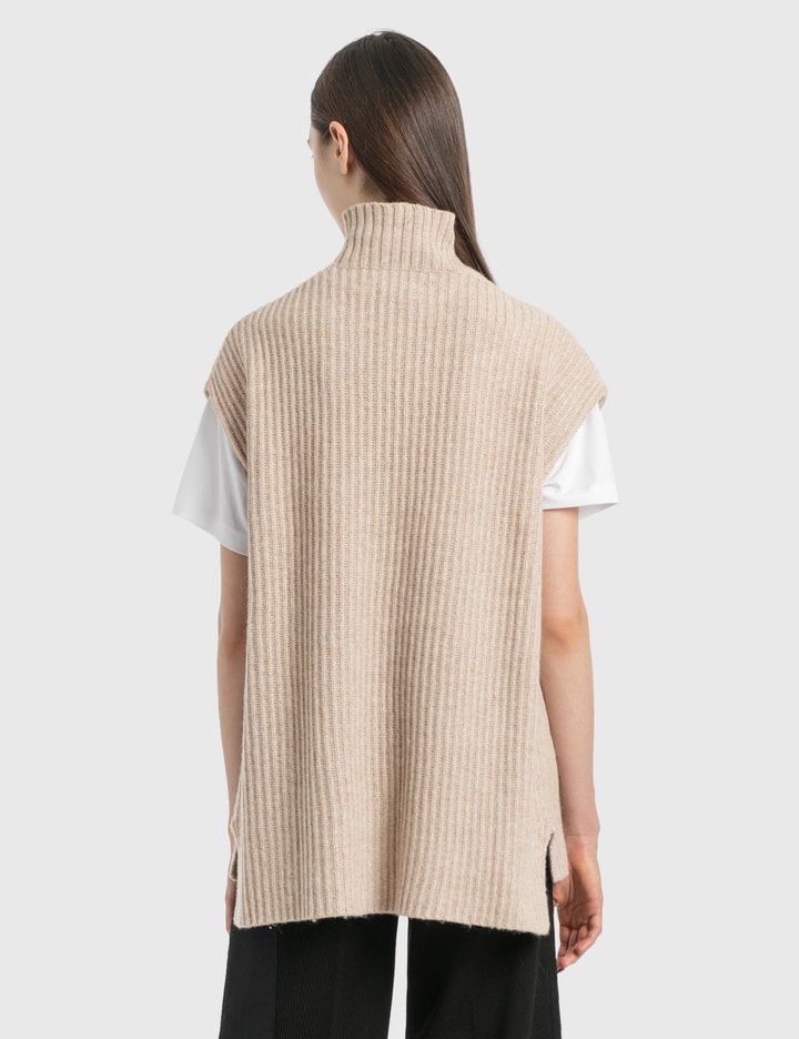 Ganni - Rib Knit Vest | HBX - Globally Curated Fashion and Lifestyle by ...