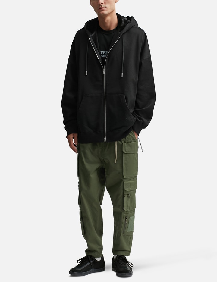 Mastermind World - Fuzzy Logo Zip Up Hoodie | HBX - Globally Curated ...