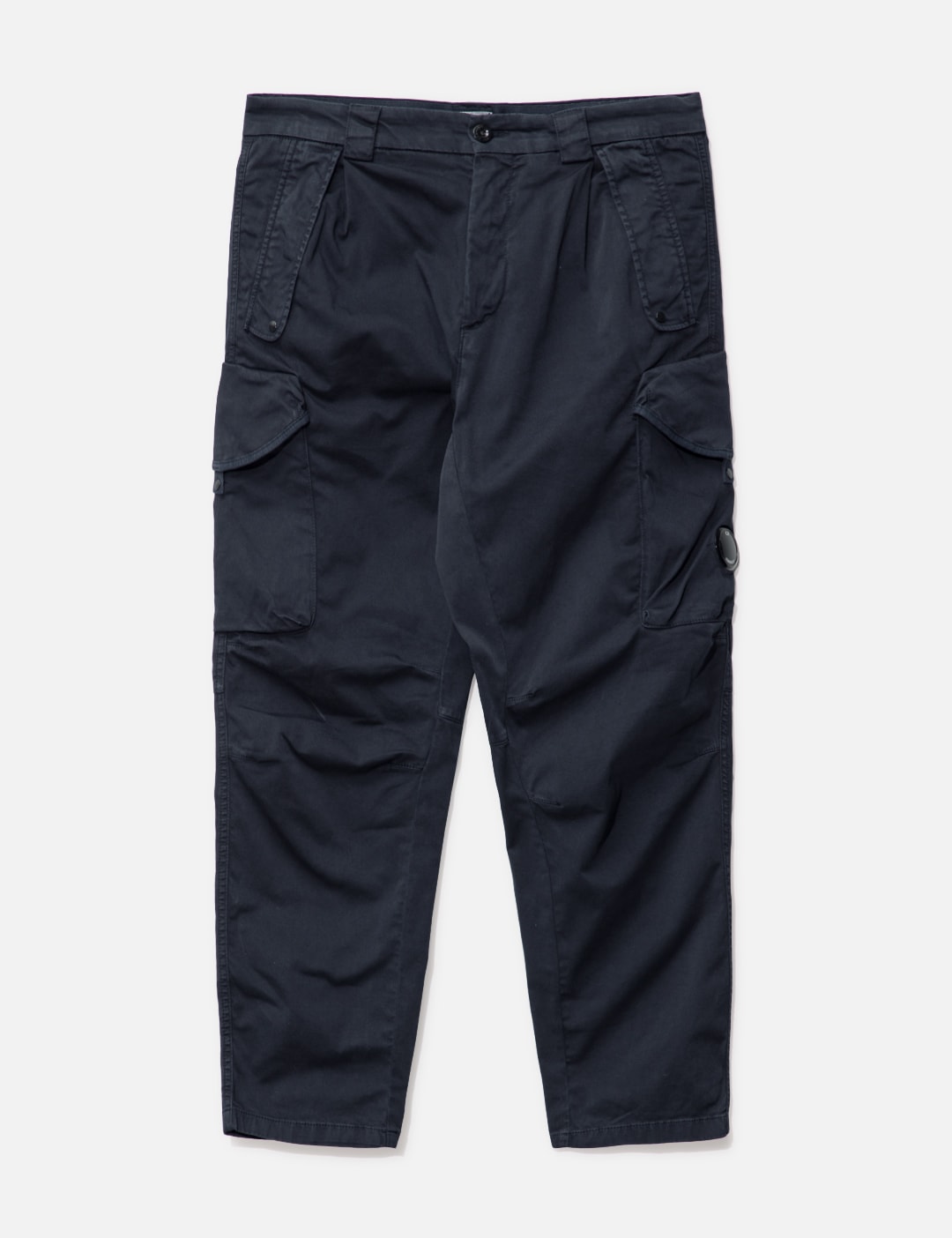 C.P. Company - STRETCH SATEEN LOOSE FIT CARGO PANTS | HBX
