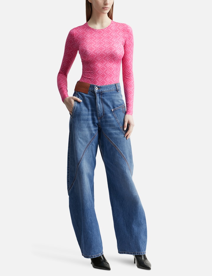 Marine Serre - Moon Diamant Second Skin Moon Top | HBX - HYPEBEAST 為您搜羅 ...