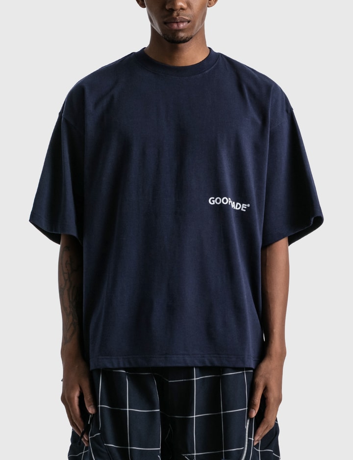 GOOPiMADE - GOOPiMADE x 4Dimension Logo T-shirt | HBX - Globally ...