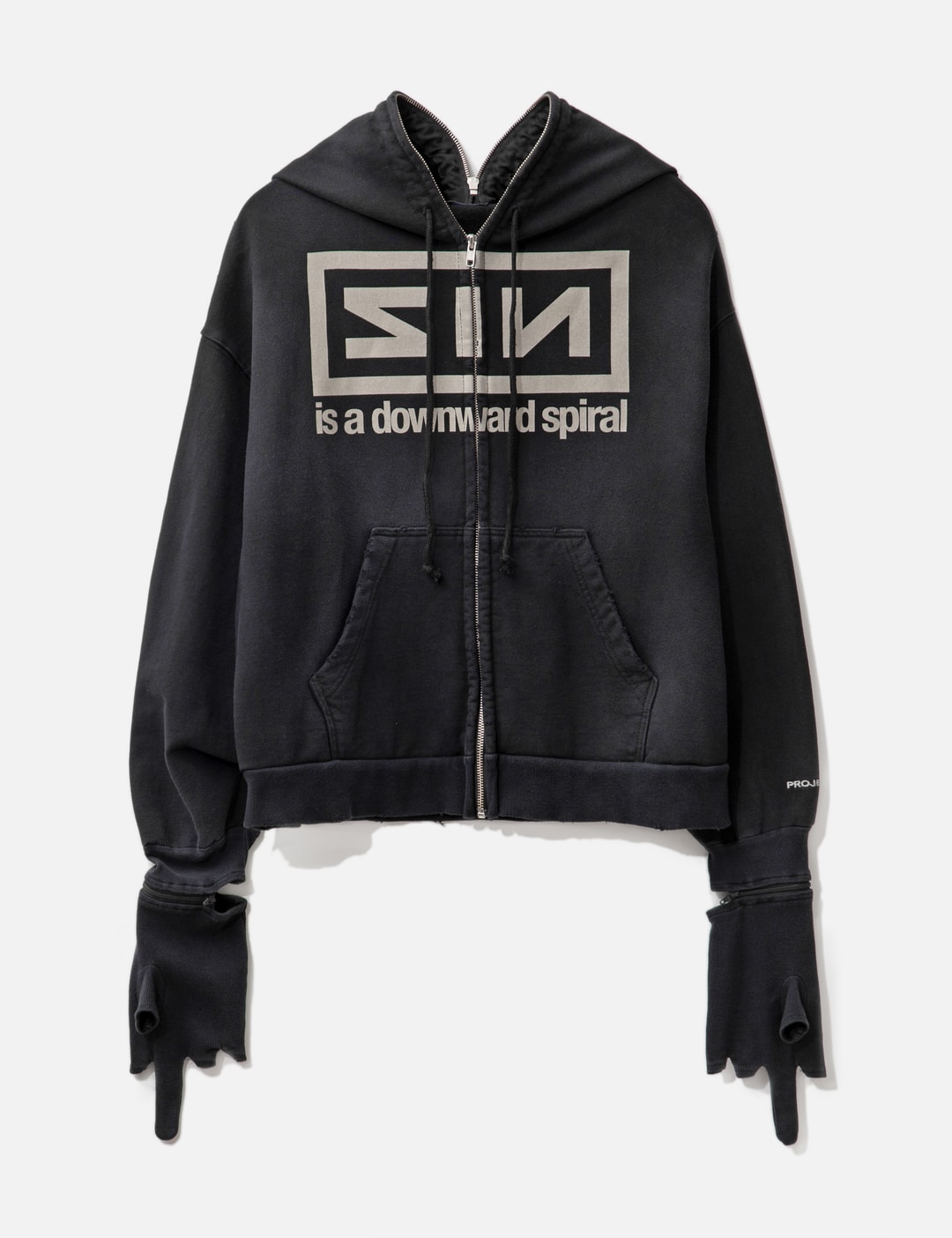 PROJECT G/R - ZYGON ZIP HOODIE | HBX