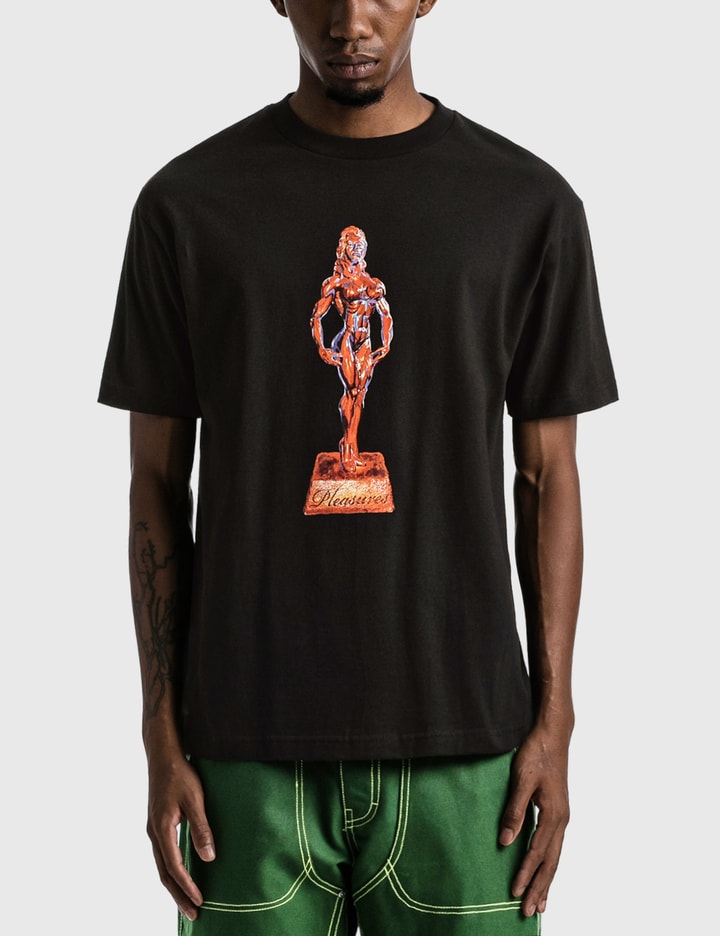 Pleasures - Strong T-shirt | HBX - Globally Curated Fashion and ...