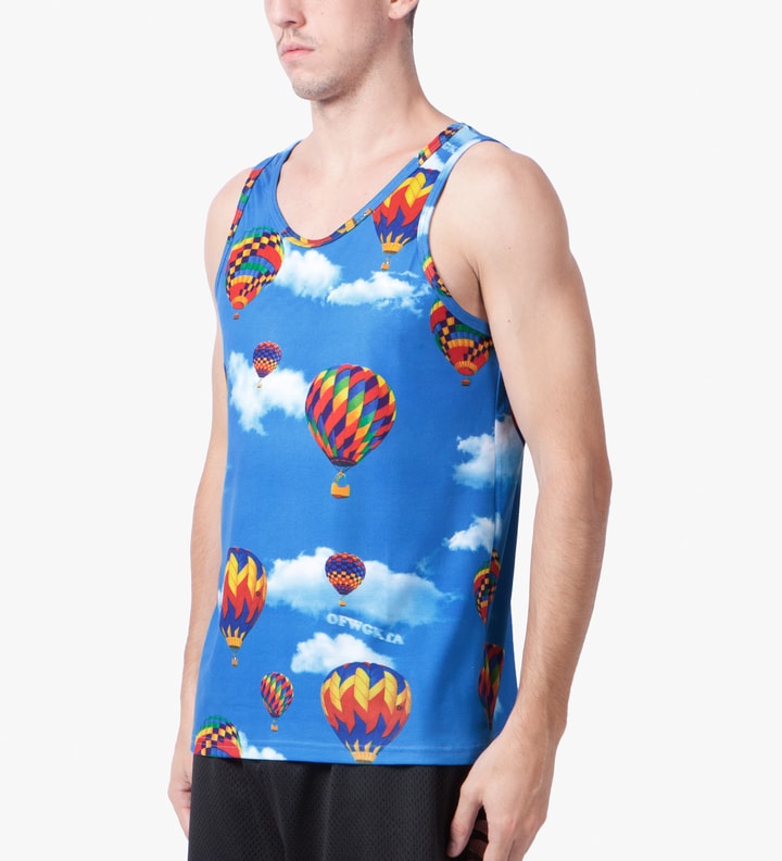 Odd Future - Blue Hot Air Balloon Tank Top | HBX - Globally Curated ...
