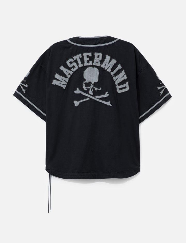 Mastermind Japan Baseball Denim Shirt - Premium Japanese denim jersey ...