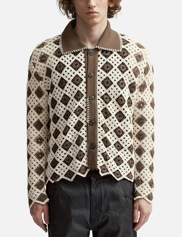 Andersson Bell - Crochet Cotton Cardigan | HBX