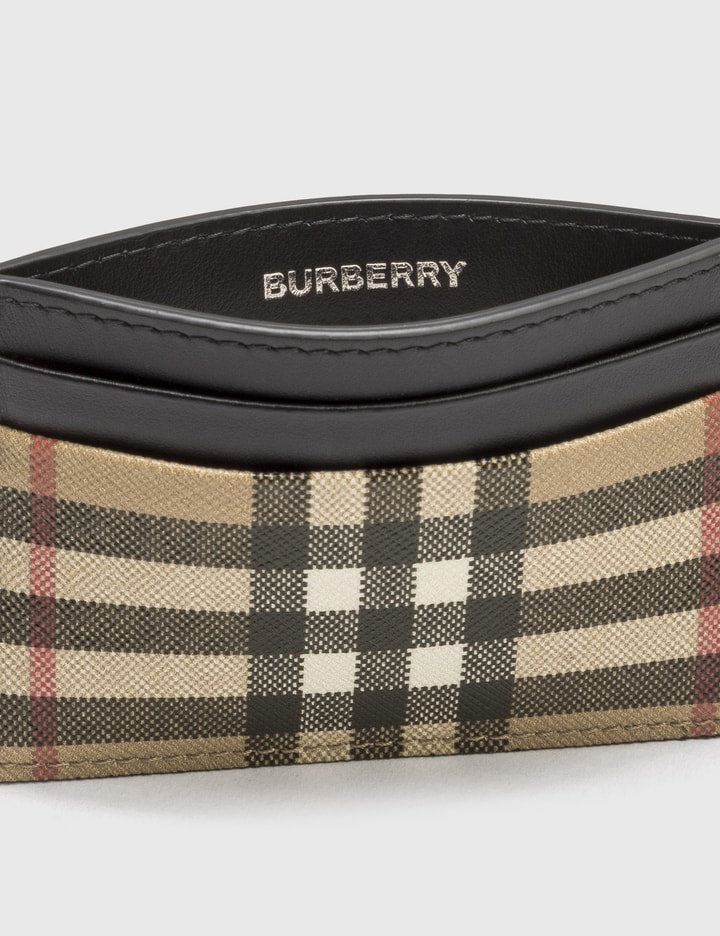 Burberry - Vintage Check E-canvas and Leather Card Case | HBX