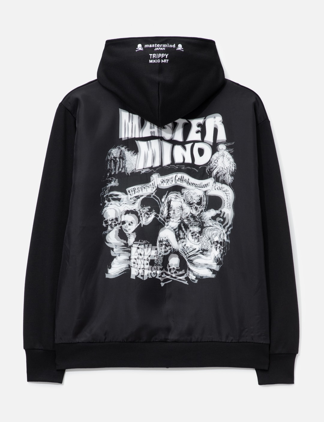 Mastermind Japan mastermind JAPAN x Trippy Art Rock Stars Zip Parka ...
