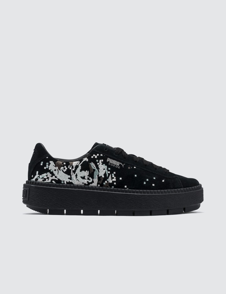 Puma - Suede Platform Digitemb Wn's | HBX - Globally Curated Fashion ...