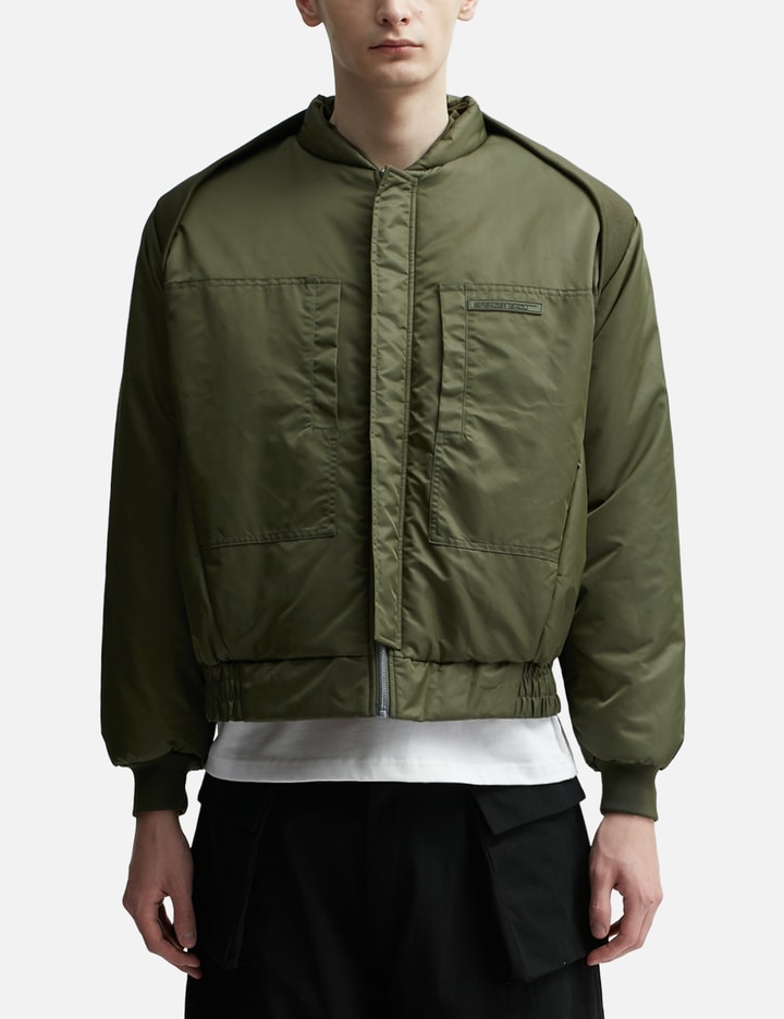 Spencer Badu - Pulled Back Bomber Jacket | HBX