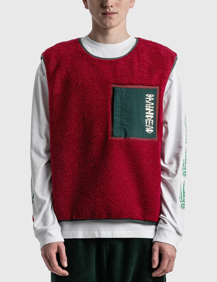 Brain Dead - GHOST SHERPA VEST | HBX - Globally Curated Fashion and ...
