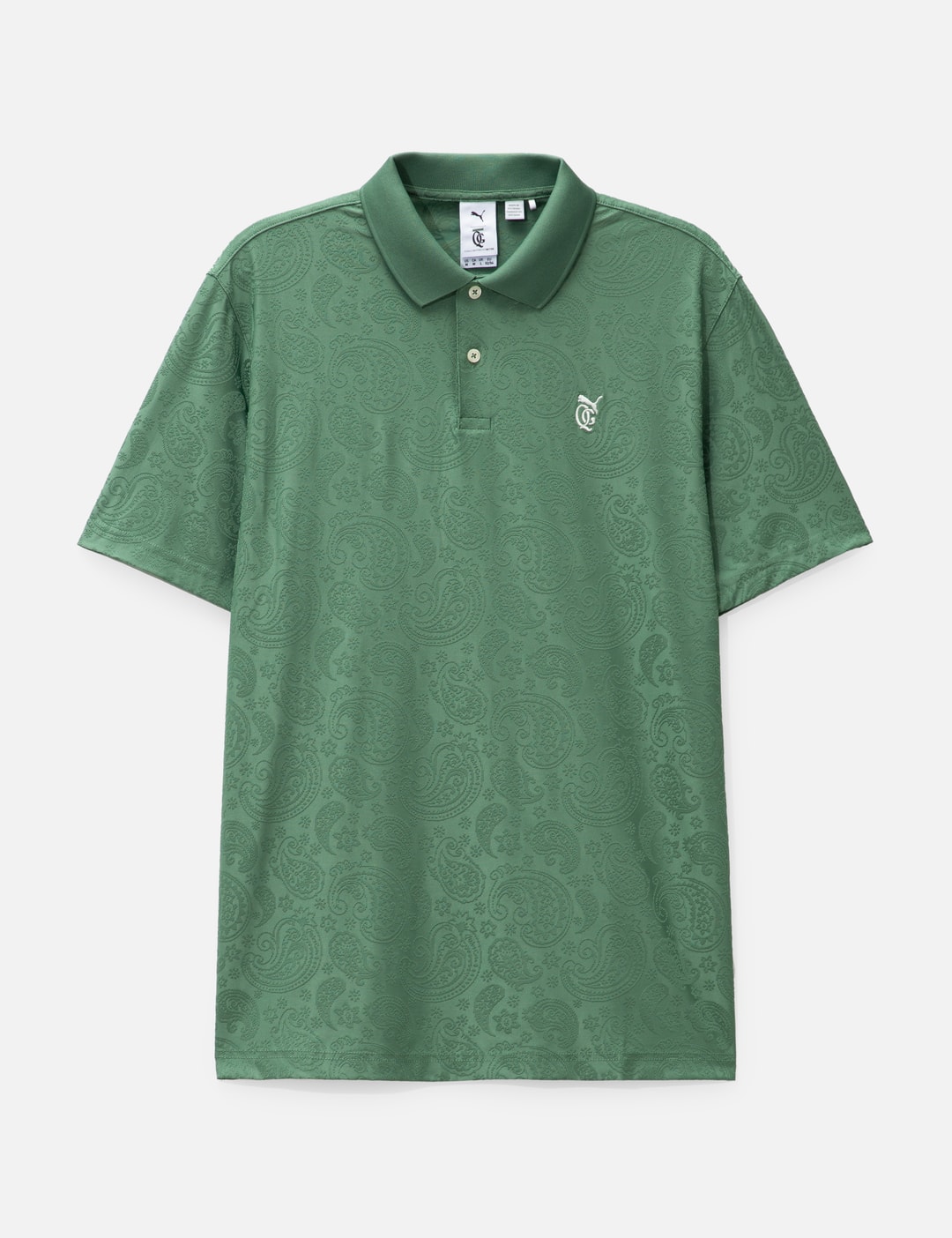 Quiet Golf - PUMA X QGC JACQUARD PAISLEY POLO | HBX - HYPEBEAST 為您搜羅全球 ...