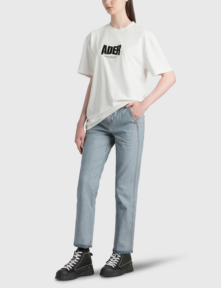 Ader Error - Ader Logo T-shirt | HBX - Globally Curated Fashion and ...