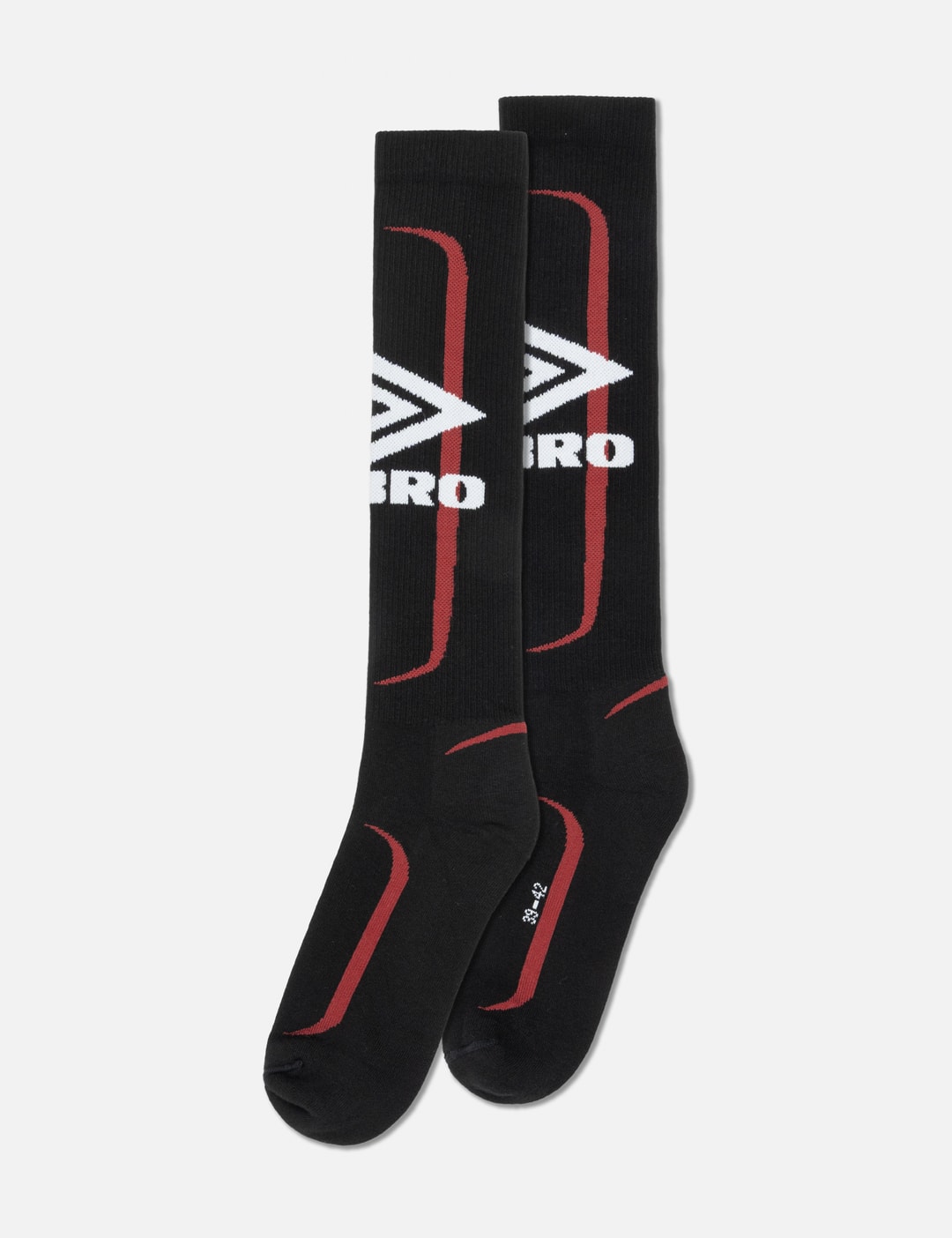 Umbro Umbro x Slam Jam Logo Socks - Knee-high socks with jacquard logo ...