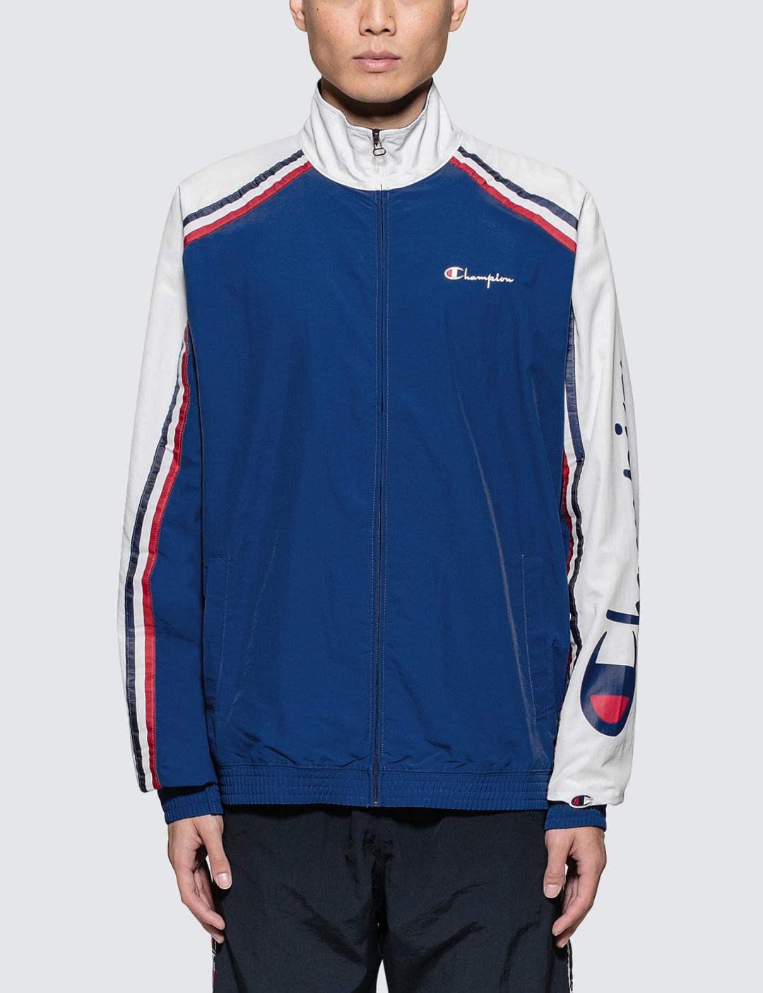 Champion Reverse Weave - Sleeve Logo Jacket | HBX - Globally Curated ...