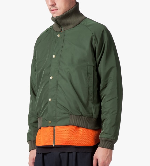 Henrik Vibskov - Green Bomber What If Jacket | HBX