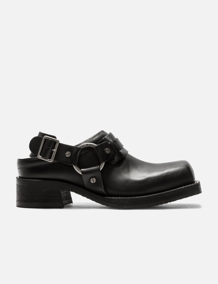 Acne Studios - Leather Buckle Mule | HBX
