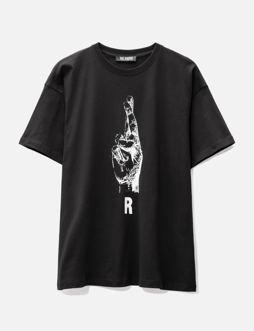 Raf Simons - Hand Sign T-shirt | HBX - Globally Curated Fashion and ...